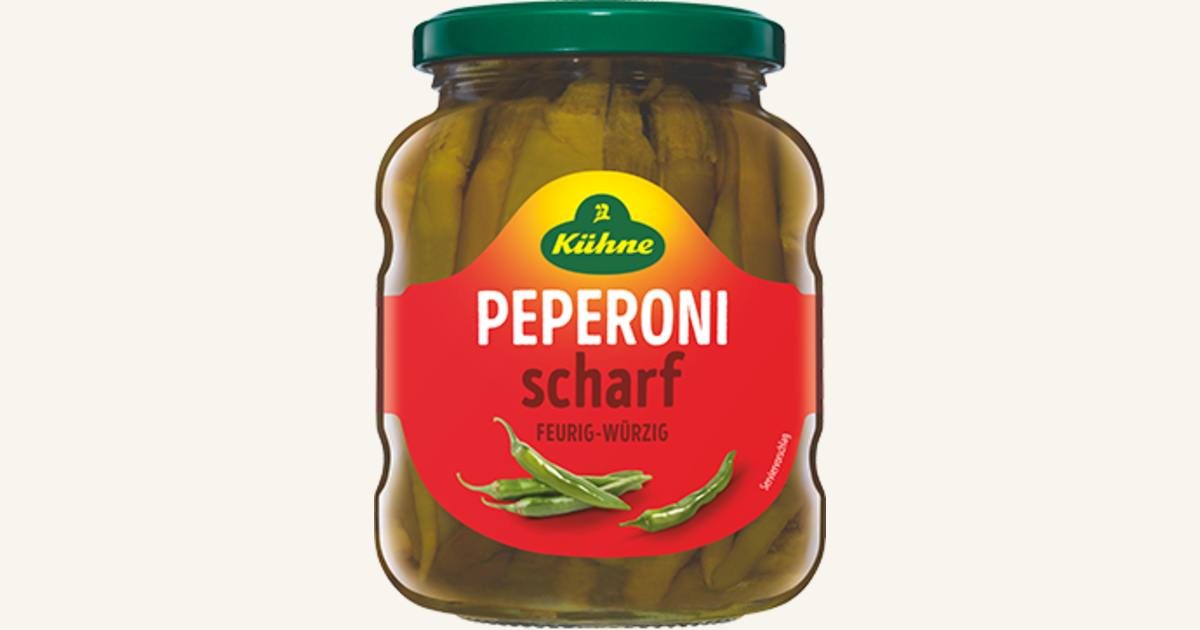 Peperoni scharf | Carl Kühne KG
