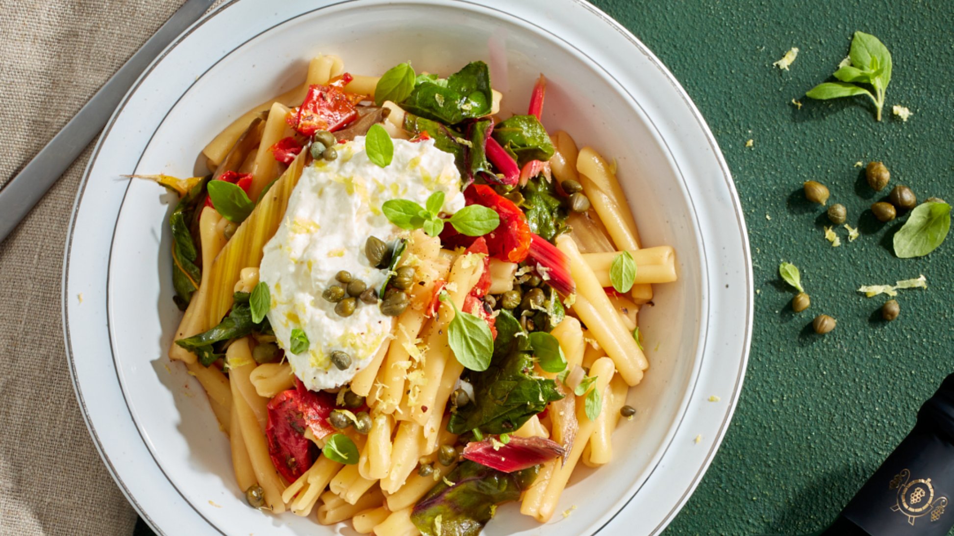 One-Pot-Mangold-Pasta | Carl Kühne KG