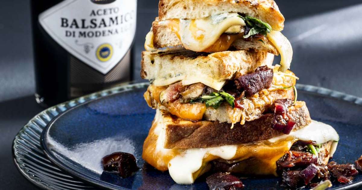 Grilled-quattro-formaggi-Sandwich | Carl Kühne KG